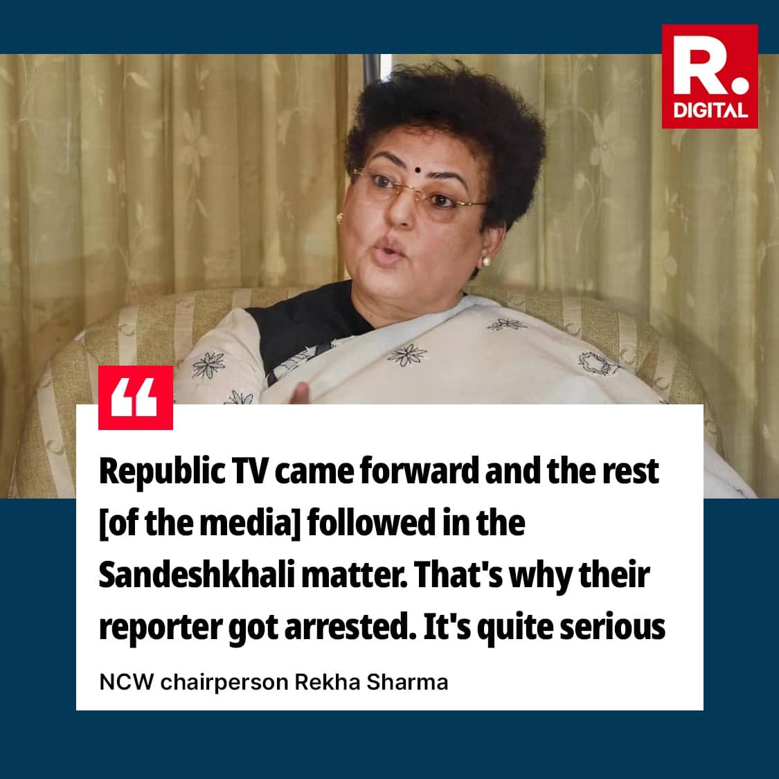 R Bangla Reporter Arrested: Nationwide Support Pours in For Republic's ...