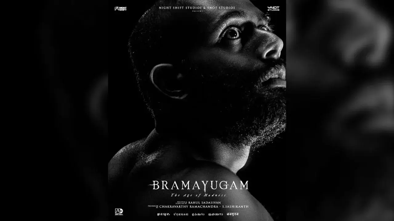 Bramayugam: Makers unveil new poster featuring Arjun Ashokan in an intense look | Republic World
