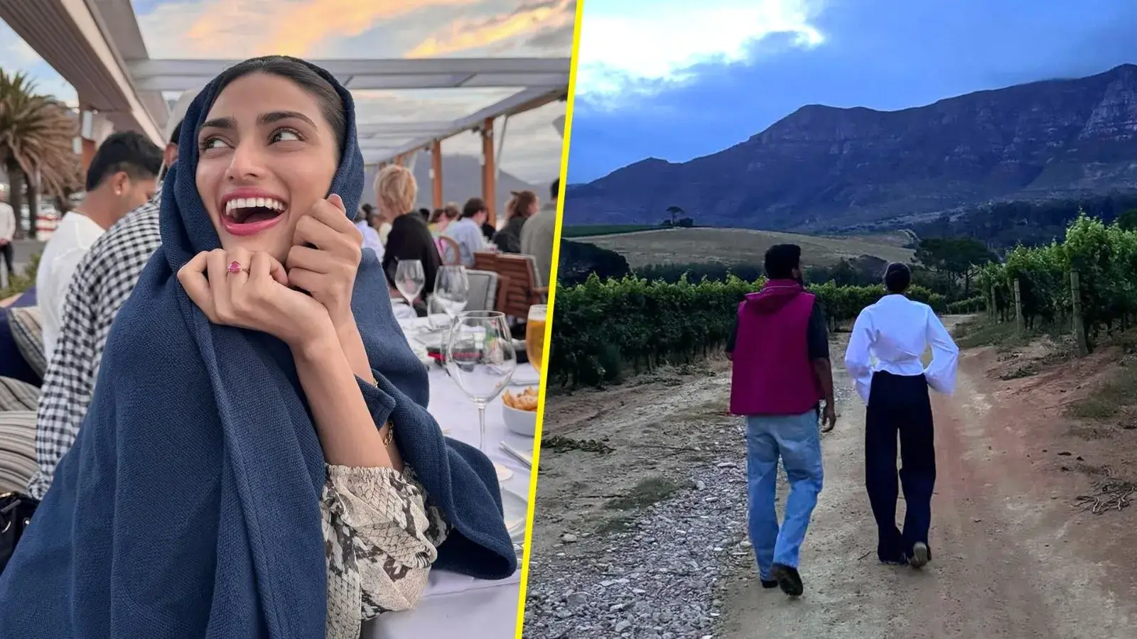 Athiya Shetty, KL Rahul offer a glimpse of their 'life in Cape Town ...