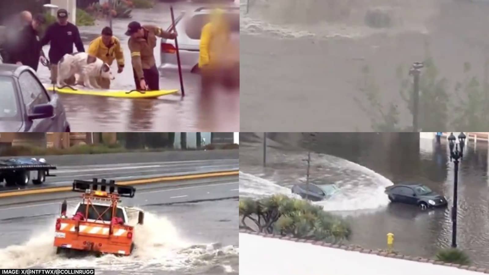 Dangerous flooding, drenching storms unleash on US states: ’Month’s ...