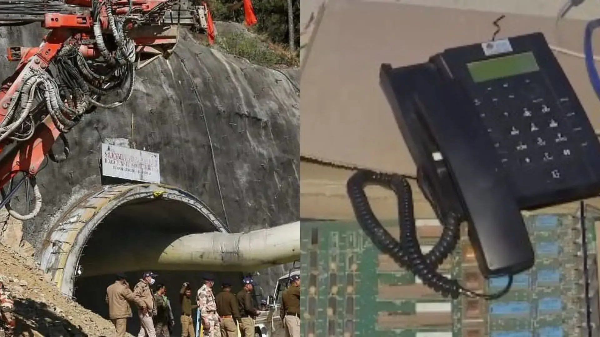 Uttarkashi Tunnel rescue ops delayed: Landline being set up, trapped ...