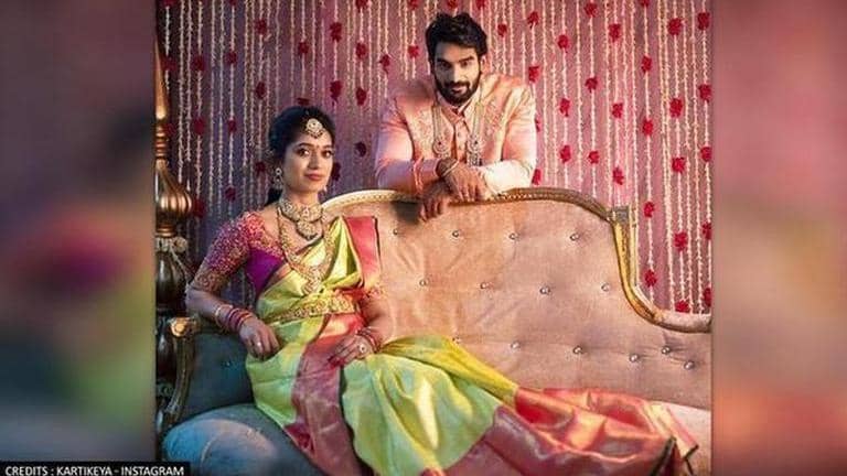 Kartikeya Gummakonda proposes to Lohitha Reddy at 'Raja Vikramarka ...