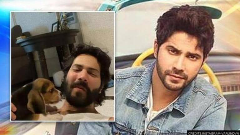 Varun Dhawan struggling to find a name for his dog; Netizens help him ...