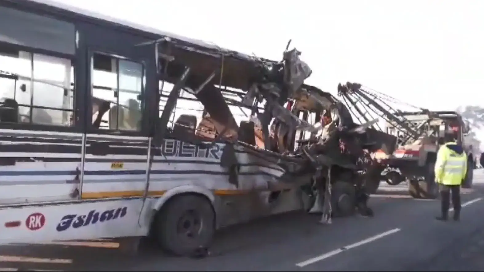 12 dead, 25 injured in horrific bus accident in Assam's Golaghat ...
