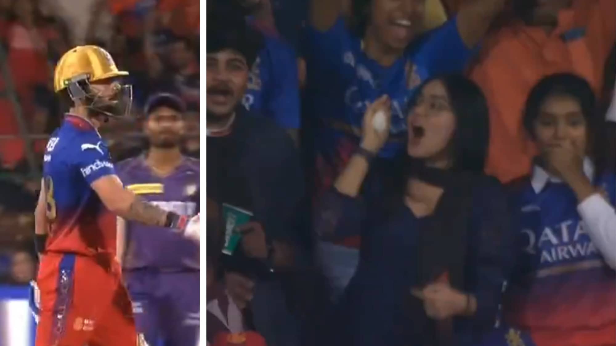 RCB vs KKR: Virat Kohli's BREATHTAKING shot has Starc shocked ...