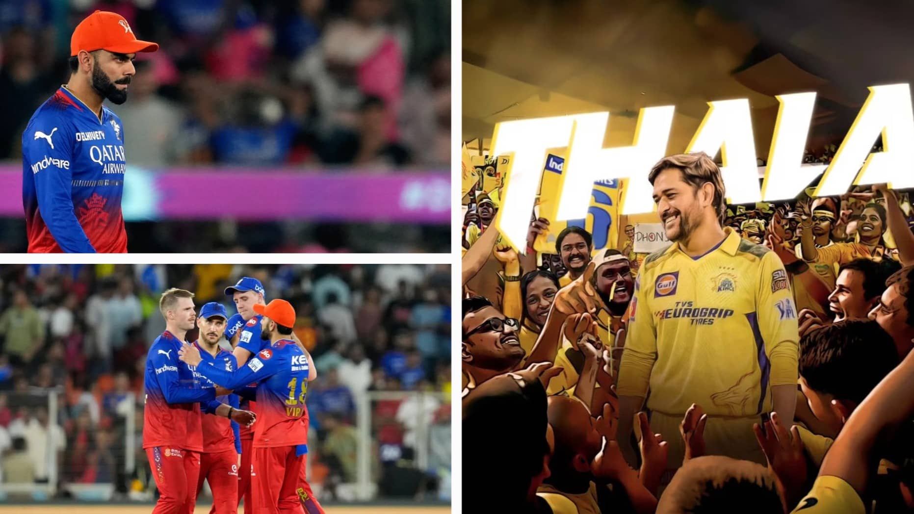 'Won 6 matches in a row, but lost 7th one. Thala for a reason': RCB ...