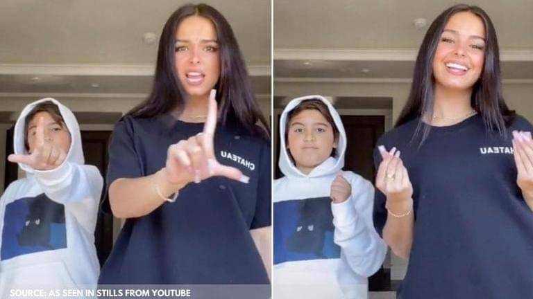 Addison Rae and Kourtney Kardashian's son Mason Disick team up for fun ...
