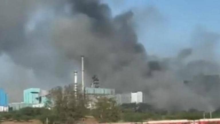 Smoke clouds formed at poly film factory in Nashik after explosion; CM ...