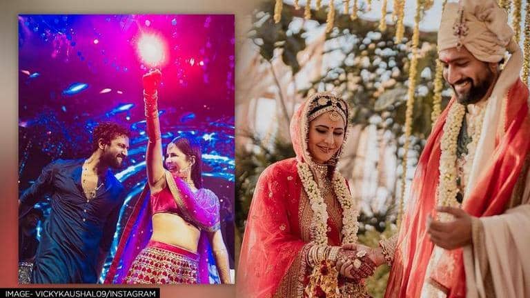 Vicky Kaushal grooves with Katrina Kaif as the duo marks their 1-month ...