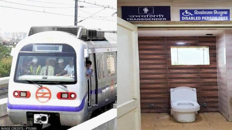 Delhi Metro introduces separate toilets for transgenders to prevent ...