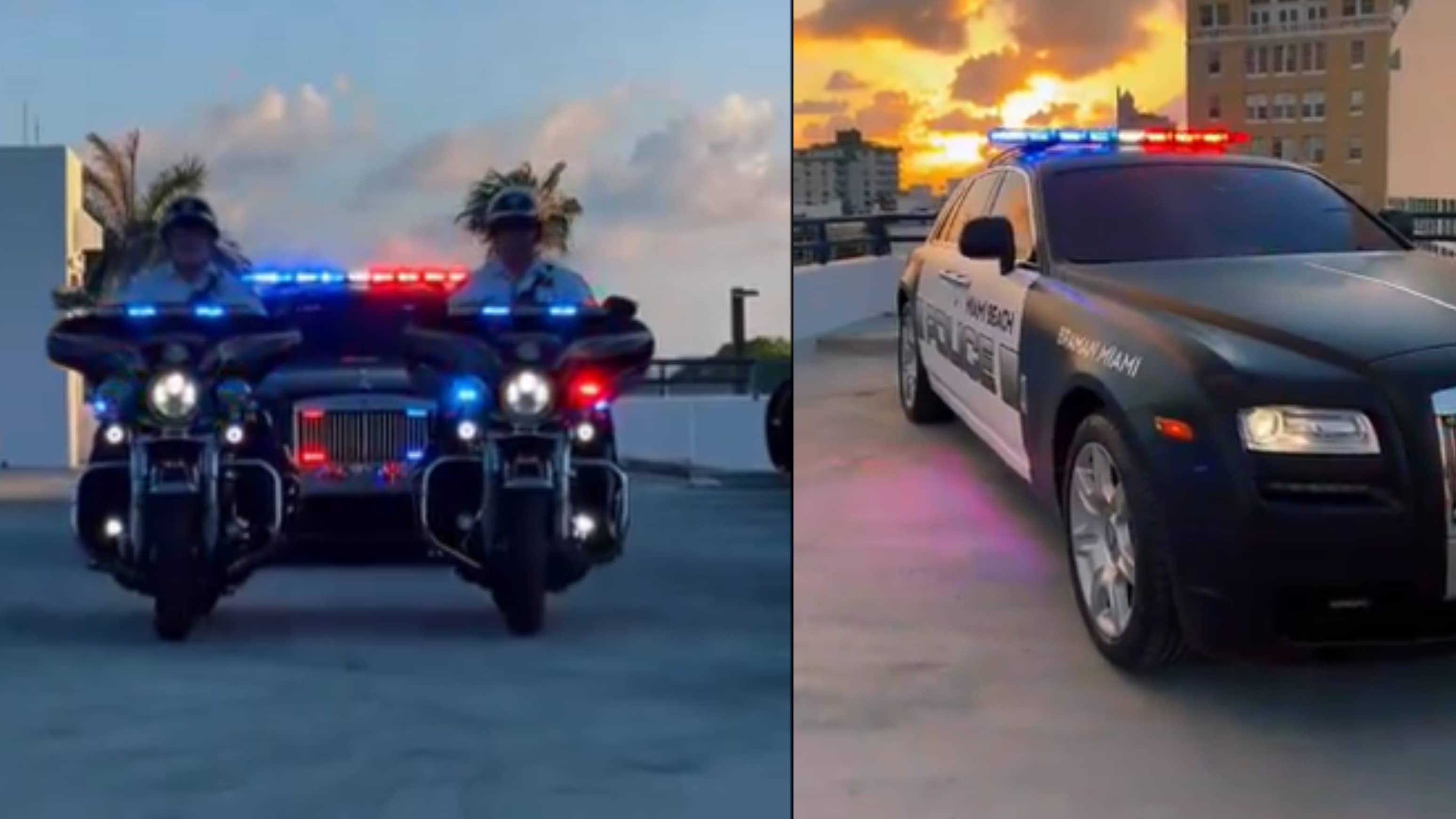 Miami Beach Police Showcases Rolls-Royce Patrol Car, Video Goes Viral ...