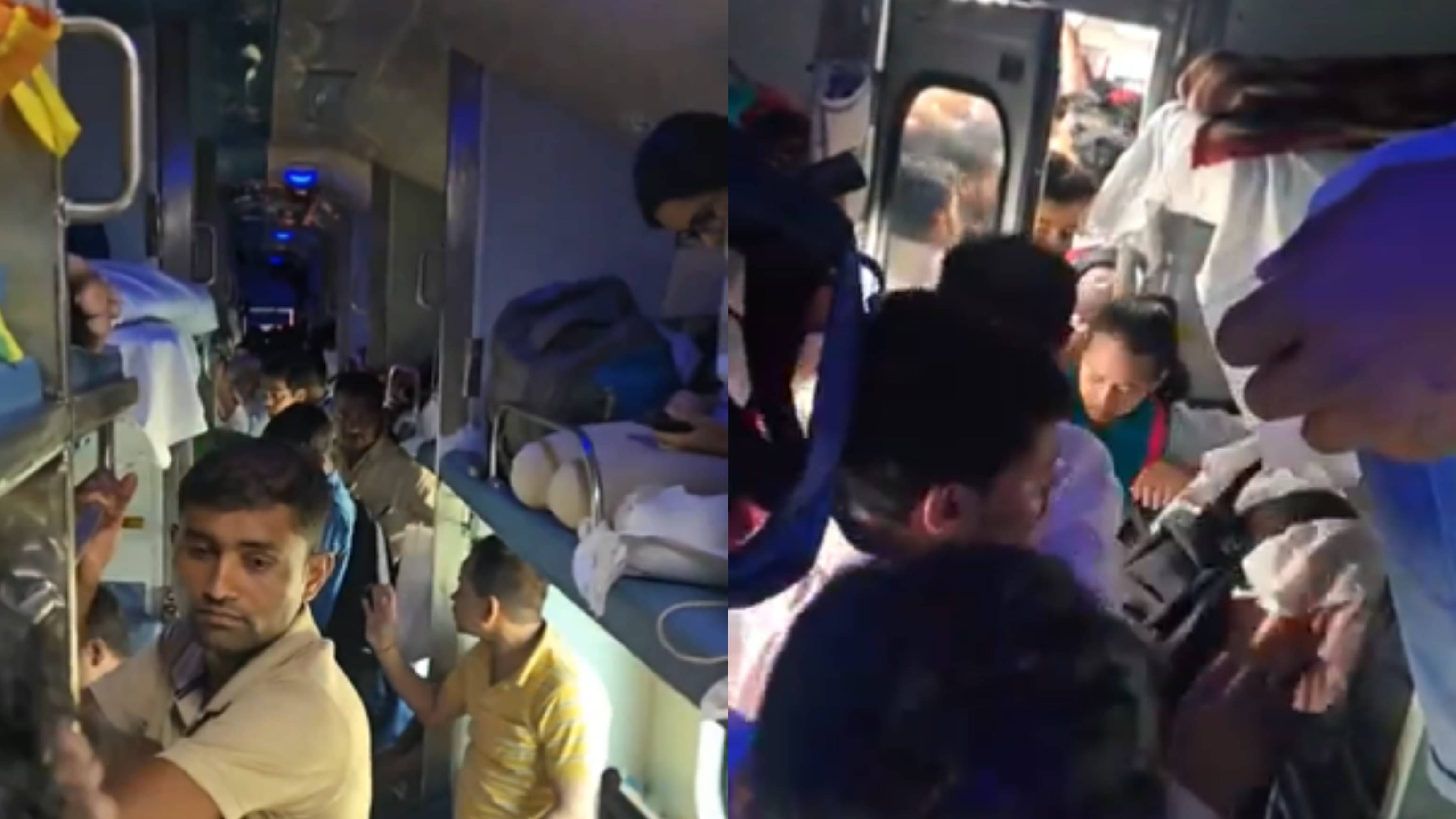Viral Video: AC 3-Tier Of Brahmaputra Express Taken Over By General Passengers At Patna Junction ...