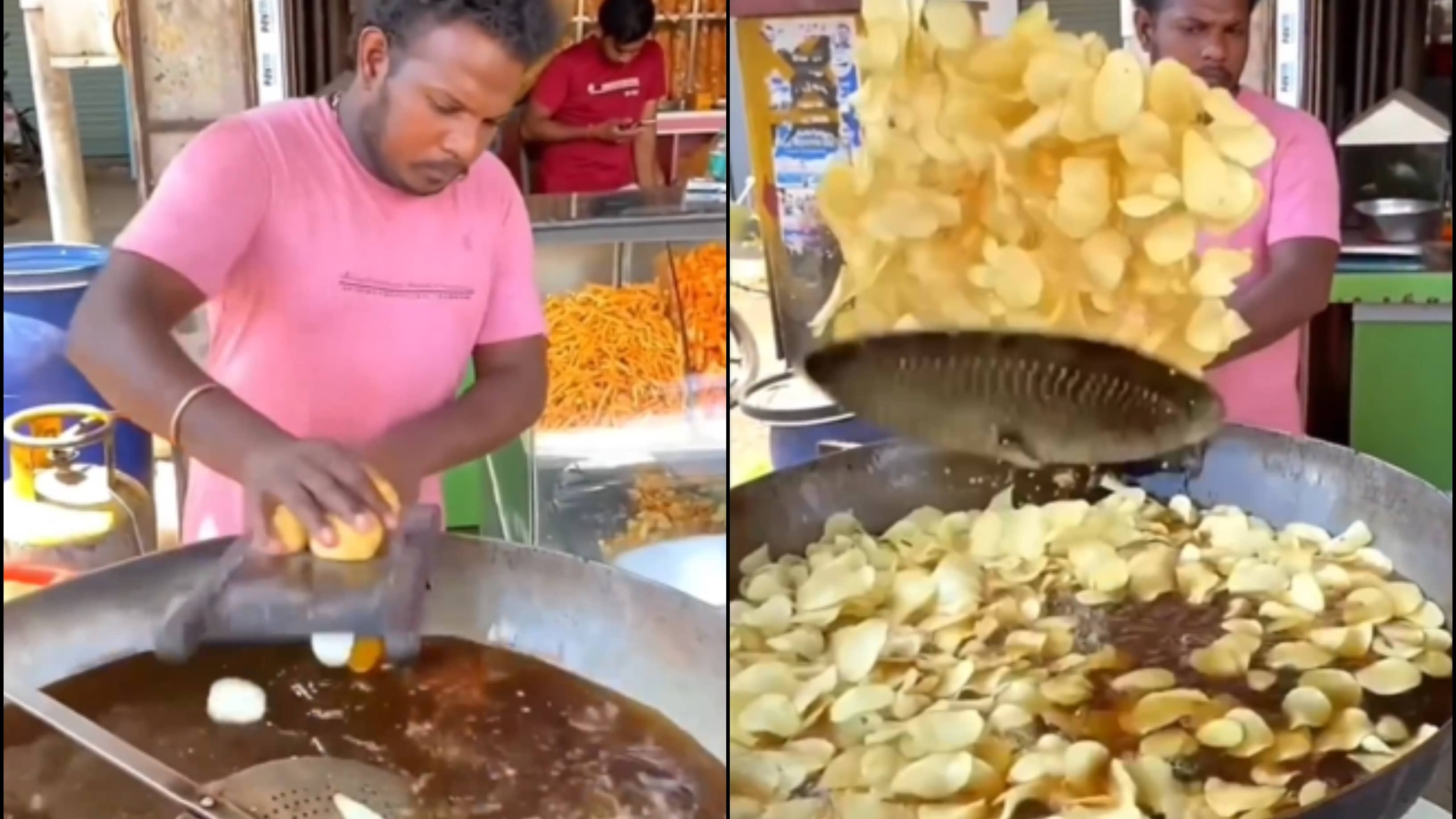 Viral Video: Street Vendor's Lightning-Fast Chip-Making Skills Took the ...