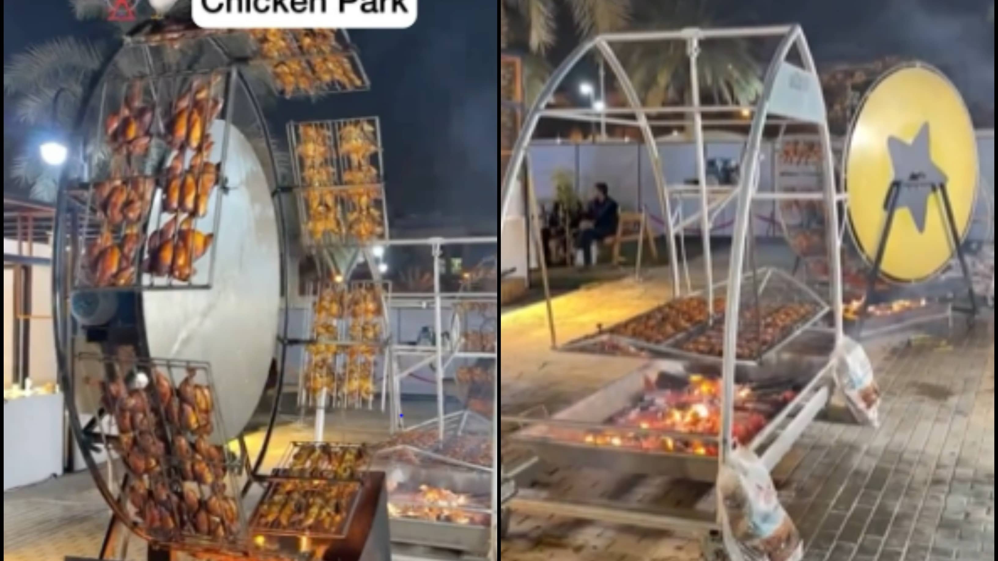 Viral Video: Chicken Getting Cooked on Amusement Rides Sparked Online ...