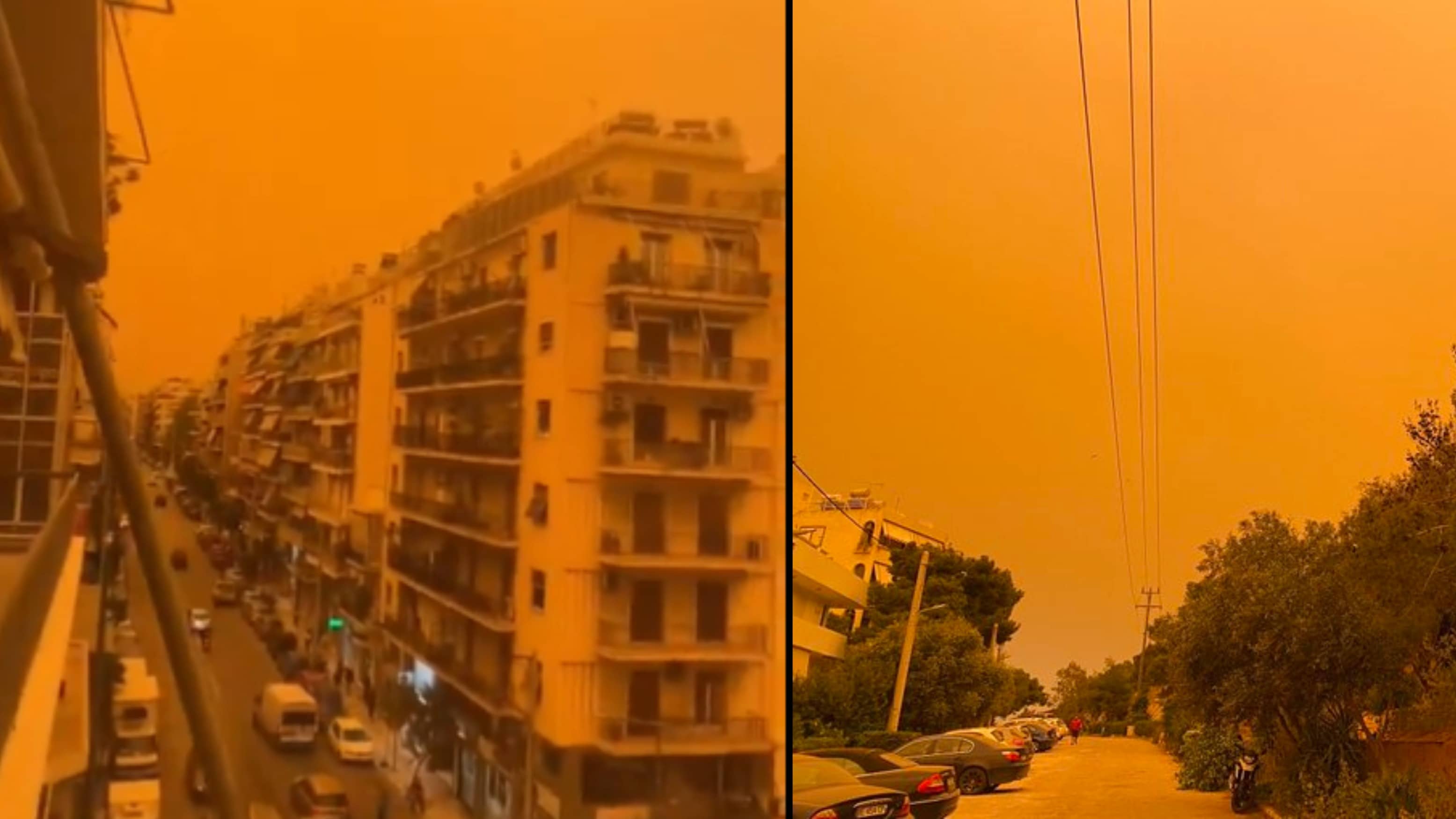 Sahara Dust Storm: Skies Turn 'Orange' Over Some Part of Greece, Video ...