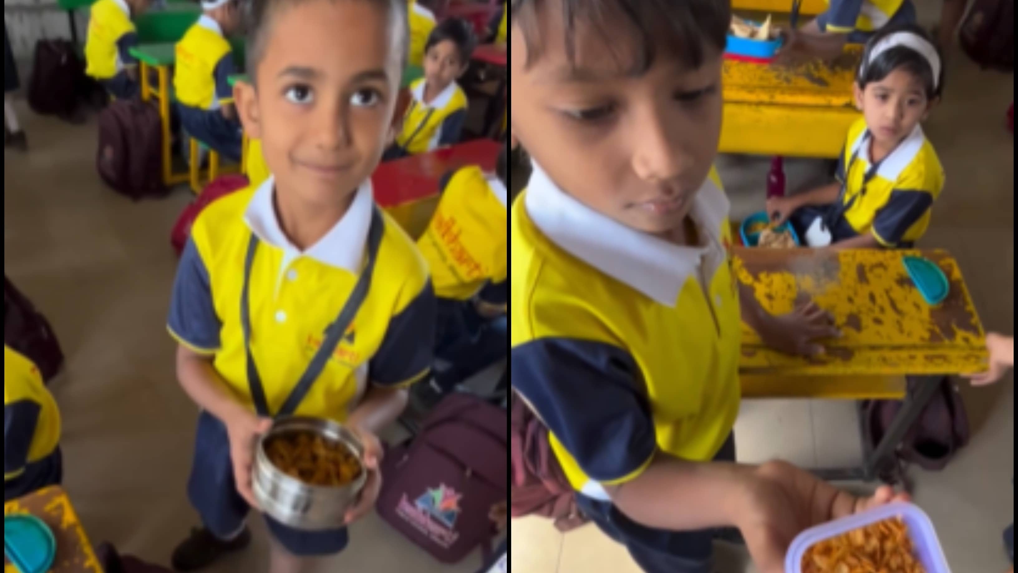 Viral Video: Students Sharing Lunch with Teacher Sparks Wave of ...