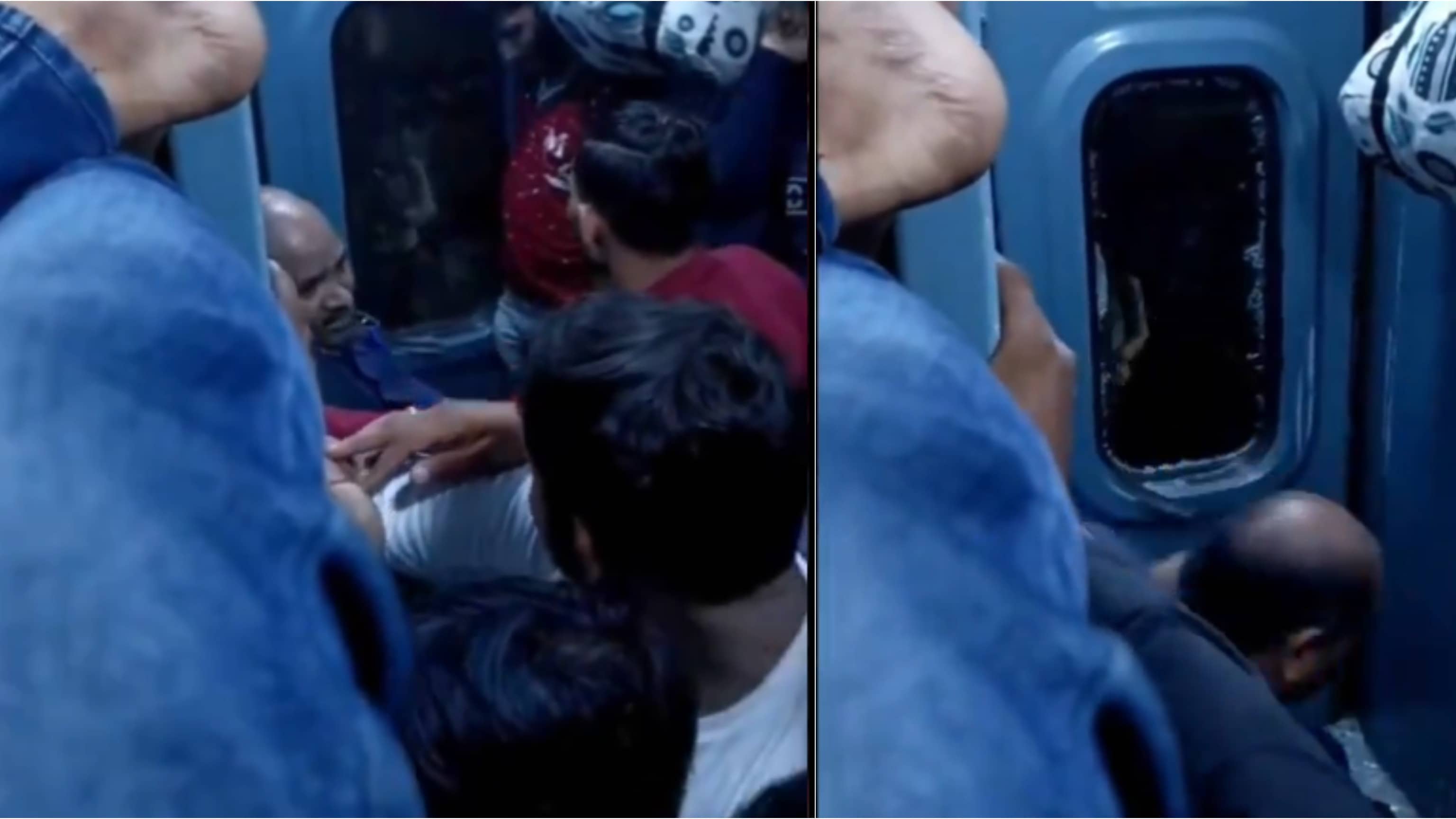 Kaifiyat Express: Passengers Break Window Glass of AC Coach After ...
