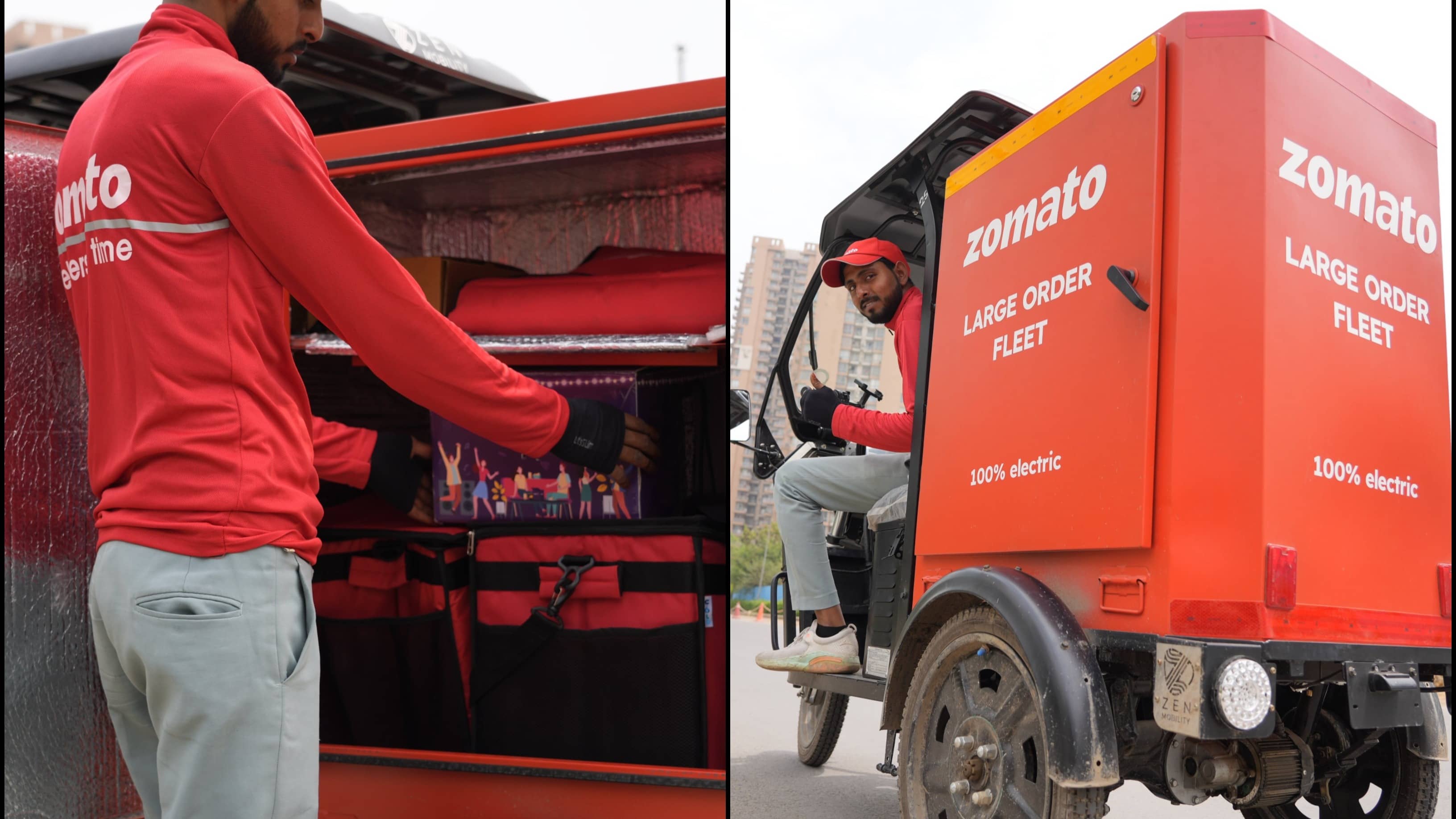 Zomato Launches India's First 'Large Order Fleet' For Big Orders ...
