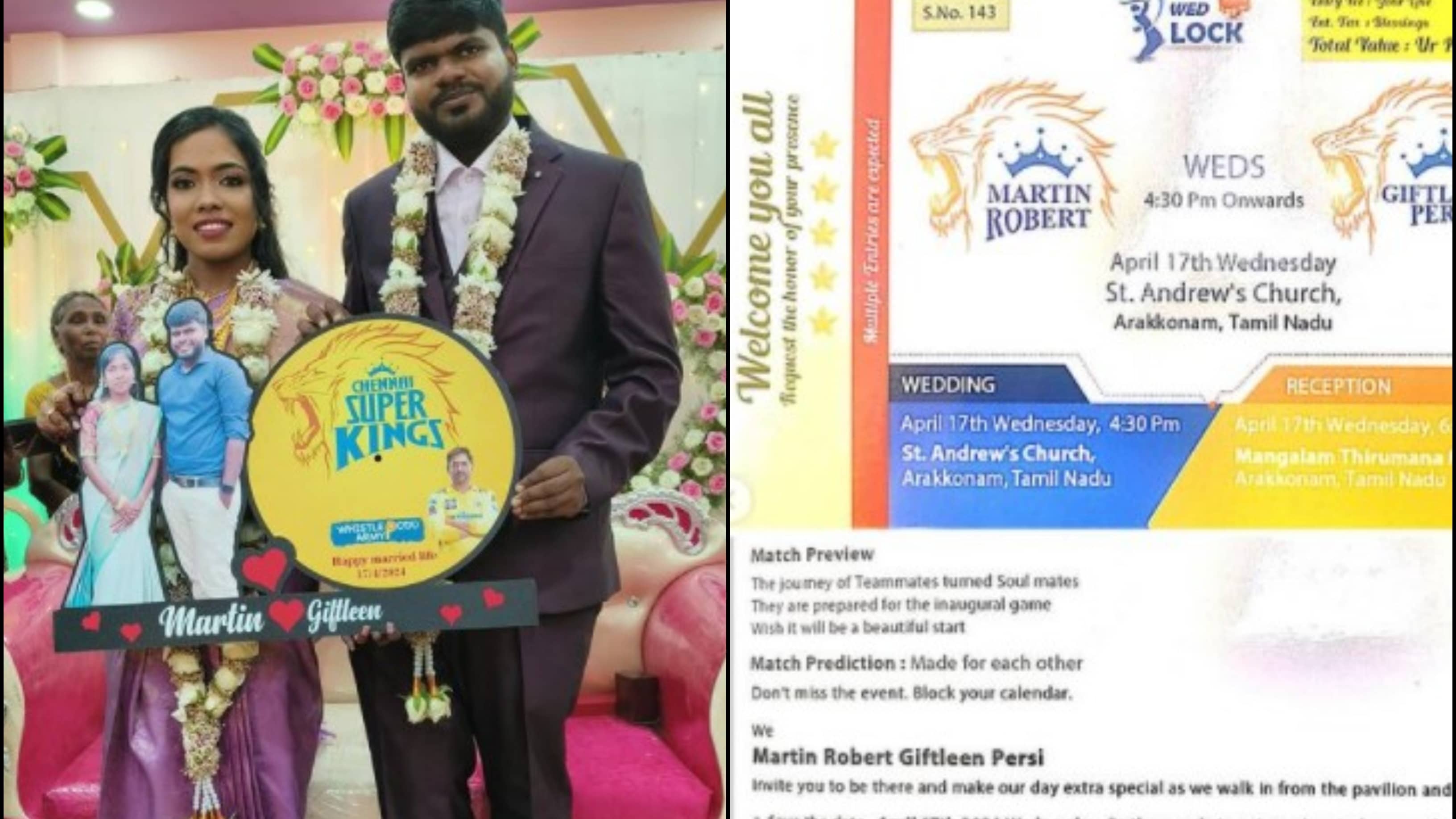 CSK Fans Take the Winning Shot With Insanely Creative IPL-Themed ...