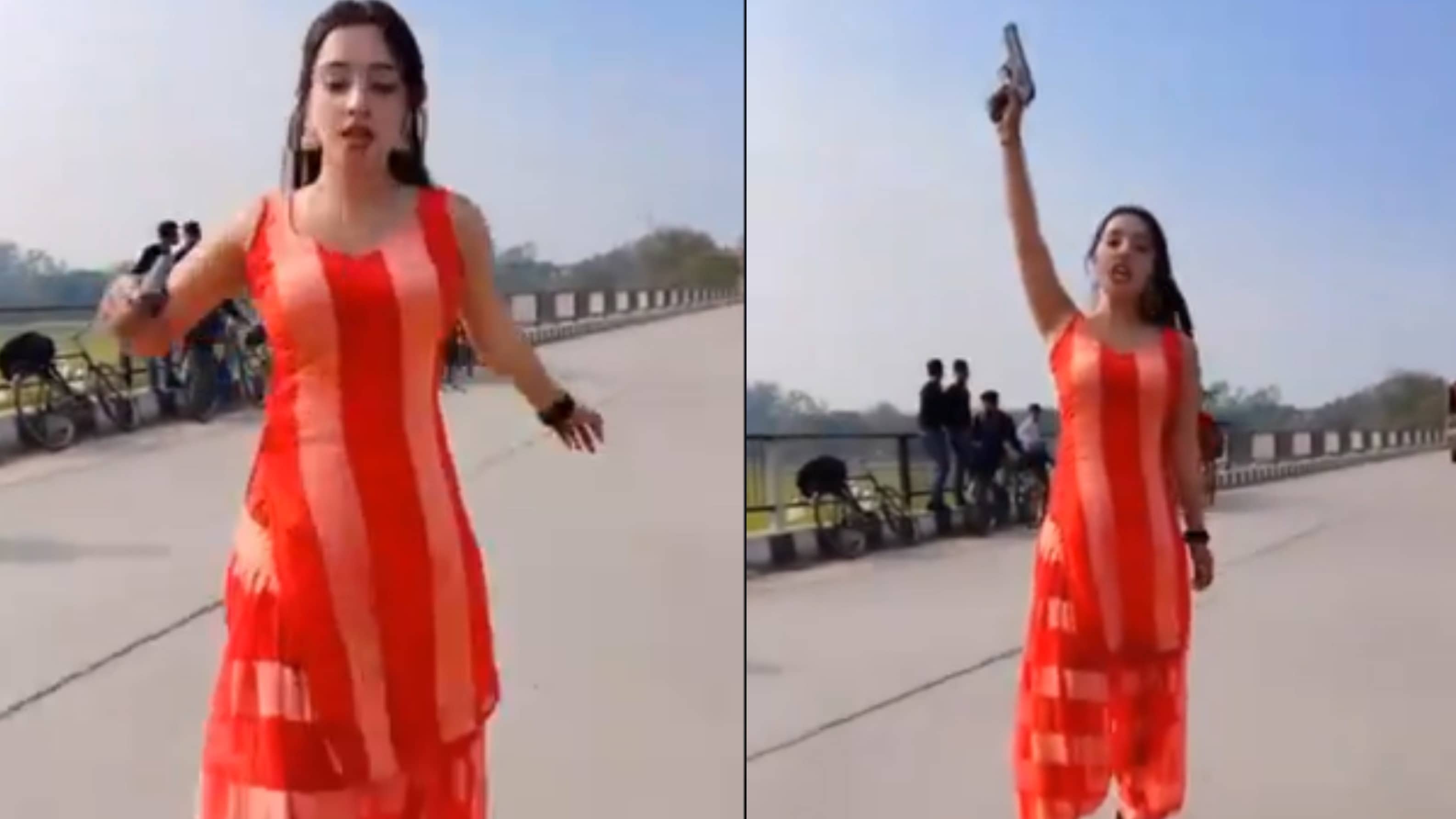 Viral Video: Lucknow Girl Dances With Gun in Hand, UP Police Says ...