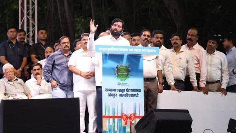 Maharashtra CM Eknath Shinde inaugurates cluster redevelopment ...