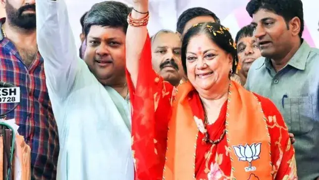 Vasundhara Raje reaches Delhi to meet BJP leadership amid suspense over ...