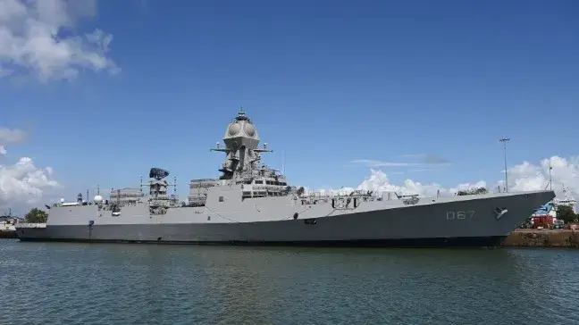 Project 15B's new destroyer INS Surat unveiled | Republic World