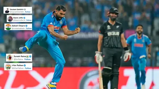 CWC 2023: Cricketers congratulate 'Men in Blue' | Republic World