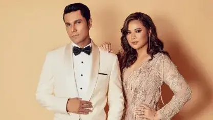 Randeep Hooda, wife Lin Laishram cut three-tiered cake post traditional ...