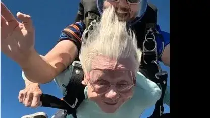 Dorothy Hoffner becomes world's oldest skydiver- Republic World