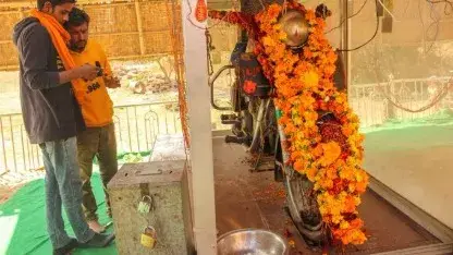 Om Banna Shrine: A Tribute to the Royal Enfield Bullet in Rajasthan ...