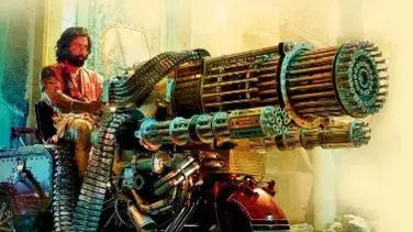 Animal 500 kg machine gun to feature in Animal Park? Art director ...
