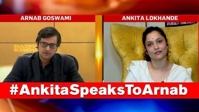 What time is Ankita Lokhande's interview with Arnab Goswami on Nation Wants To Know?- Republic World