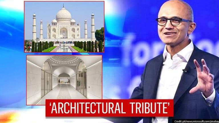 Microsoft's stunning new Noida engineering hub is a tribute to Taj ...