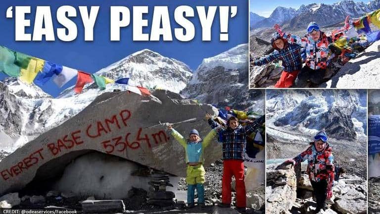 6-year-old becomes youngest Briton ever to reach Everest Base Camp ...