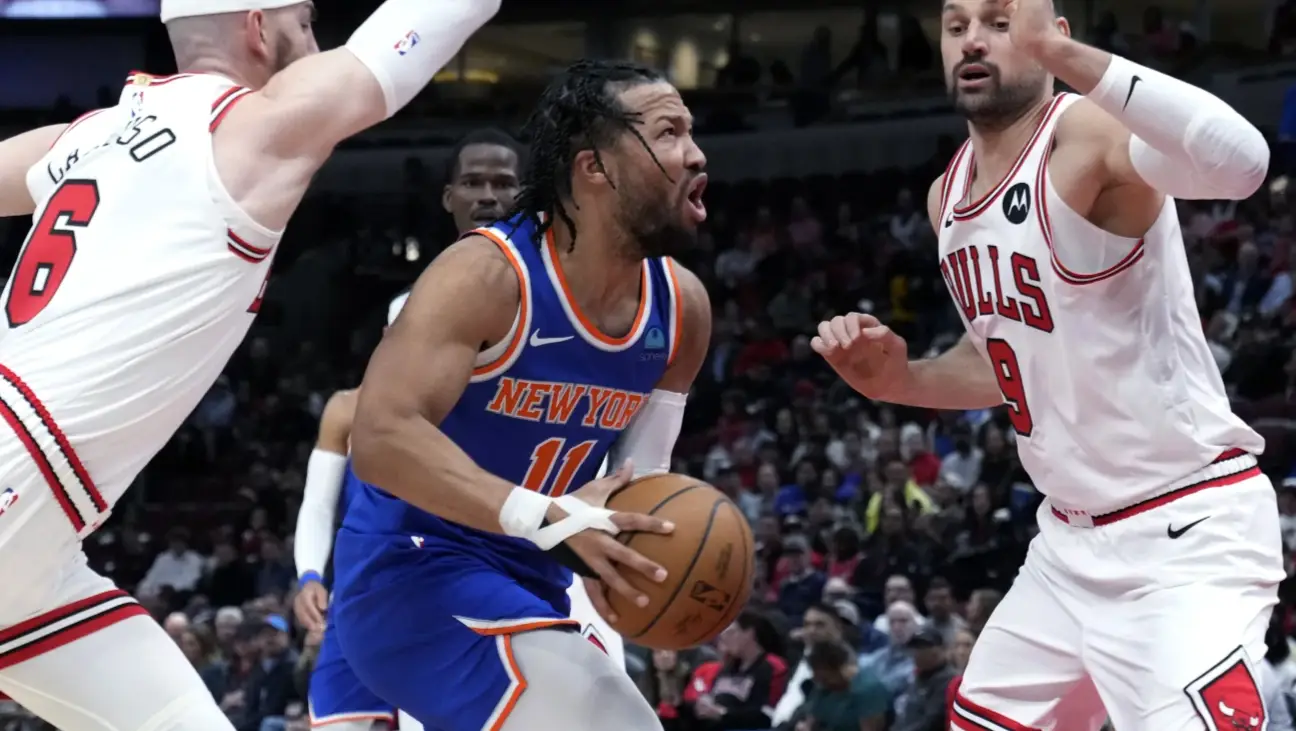 Brunson scores 45 in second straight 40-point game, Knicks beat Bulls ...