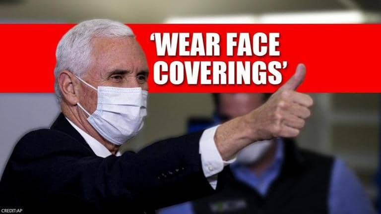 White House Task Force asks Americans to wear masks while Trump terms ...
