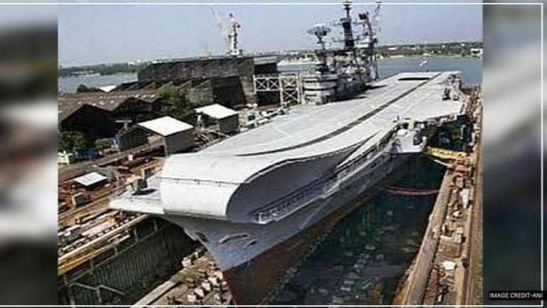 Amid budget crisis, Indian Navy to berth new aircraft carrier at ...