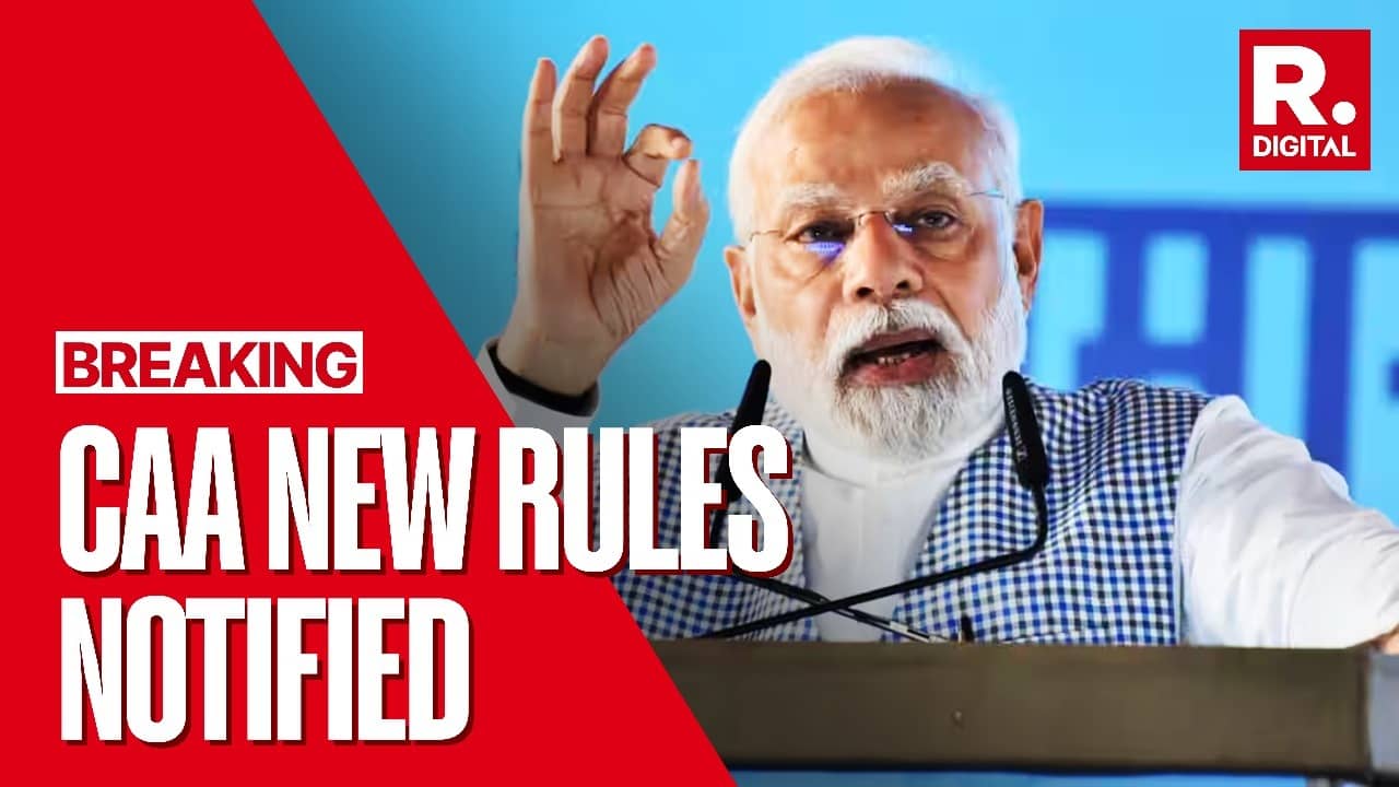 CAA Rules Notified, Security Beefed Up | Republic World