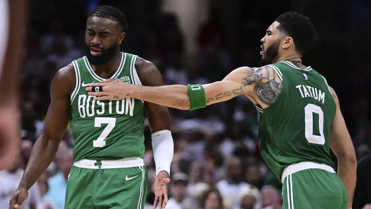 Jayson Tatum's 33 points help Celtics down short-handed Cavaliers 109-102 to take 3-1 lead in ...