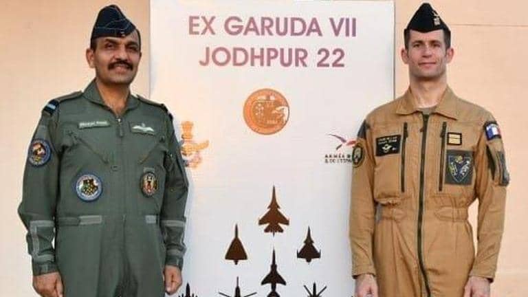 India, France carry out mega bilateral Air Force exercise 'Garuda VII ...
