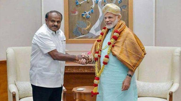PM Modi greets Janata Dal (Secular) leader Kumaraswamy on his birthday ...