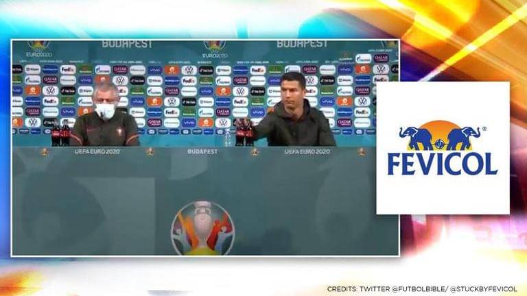 Fevicol turns Ronaldo's Coca-Cola controversy into creative social ...