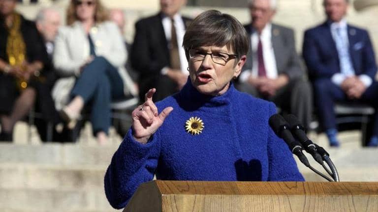 Kansas governor Laura Kelly nixes Republican-led abortion, anti ...