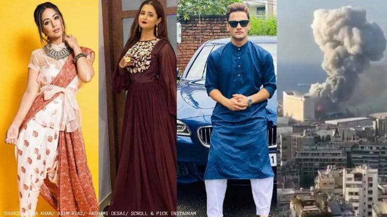 Beirut explosion: Hina Khan, Rashami Desai & Asim Riaz pray for Lebanon ...