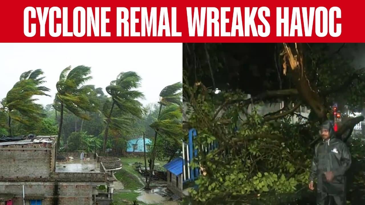 'Severe Cyclonic Storm' Remal Makes Landfall In Bengal With 135 kmph ...