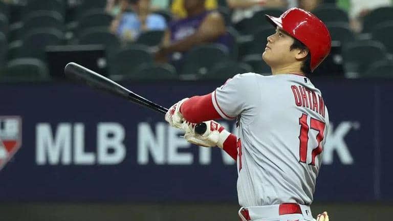 Shohei Ohtani gets the win, ties for the MLB HR lead as the Los Angeles ...