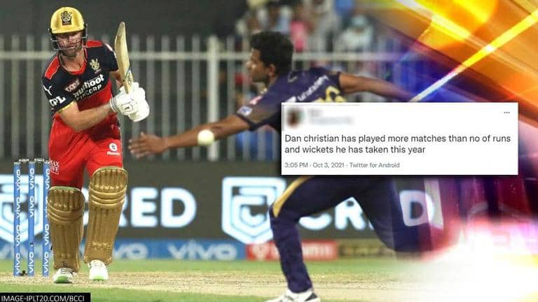In IPL 2021's KKR vs RCB, fans rage over Dan Christian's form; 'more ...