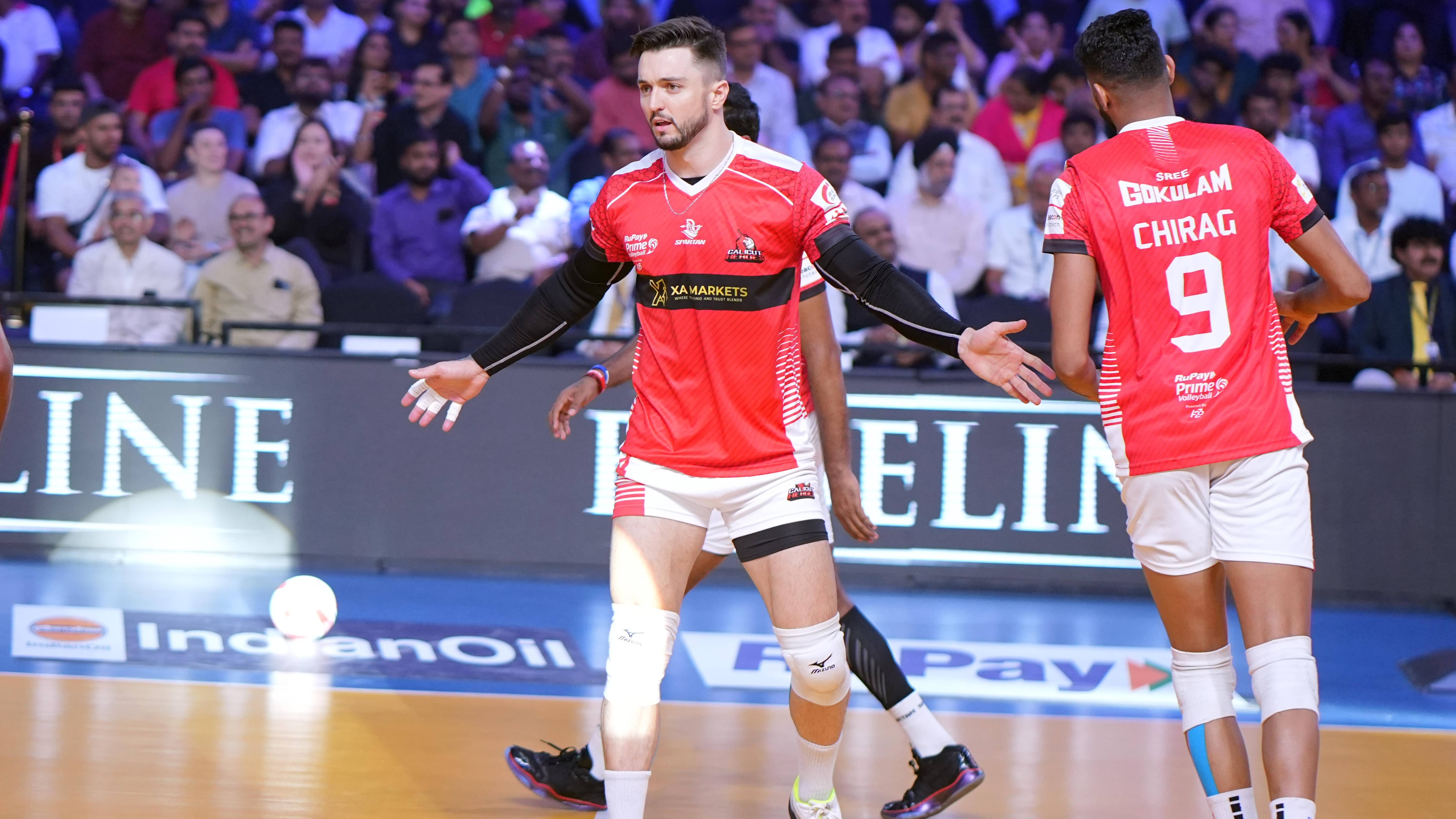 Calicut Heroes beat Delhi Toofans to win maiden Prime Volleyball League ...