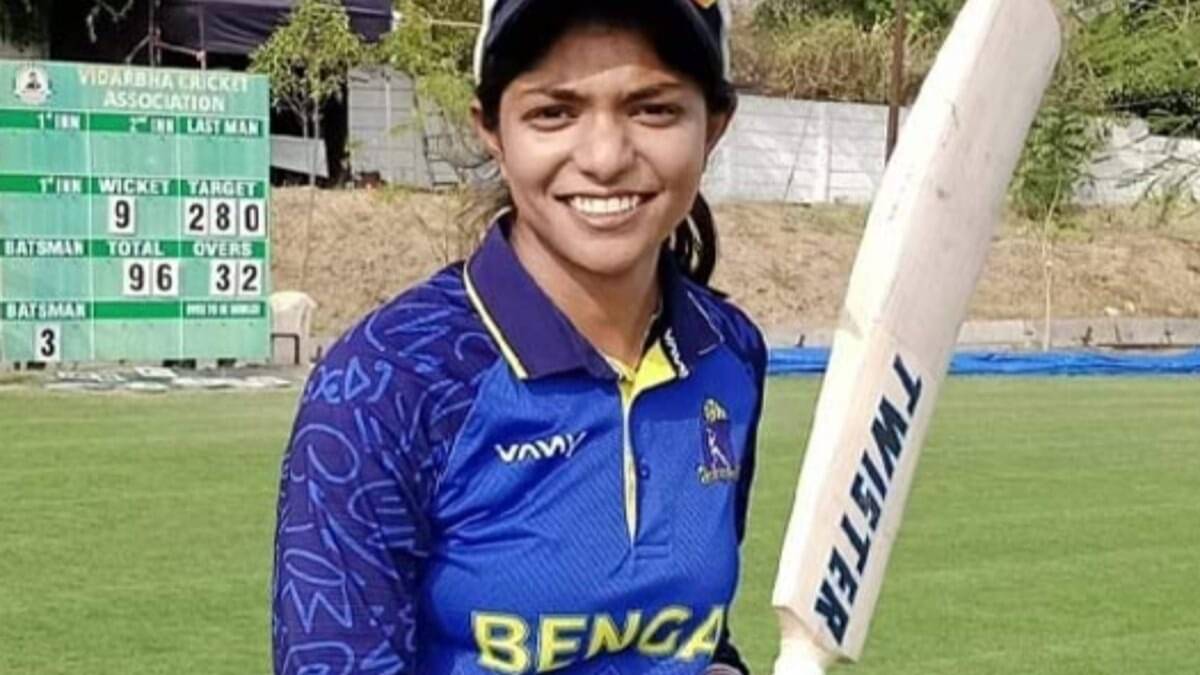 Dhara stands tall with 140 on Day 1 of domestic women's red-ball cricket's return | Republic World